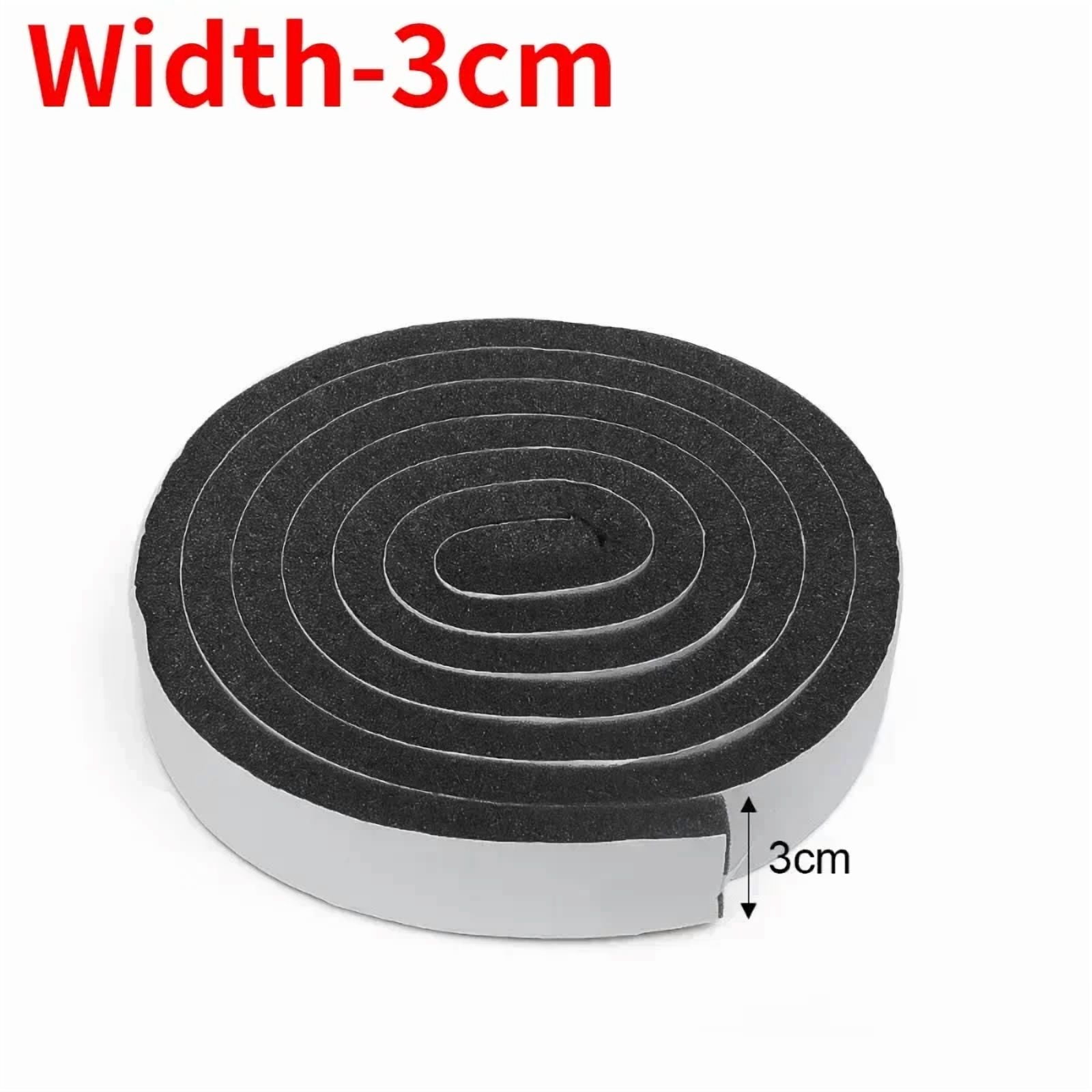 20/2M Sponge Door Window Seal Strip Self-Adhesive Insulation Acoustic ...