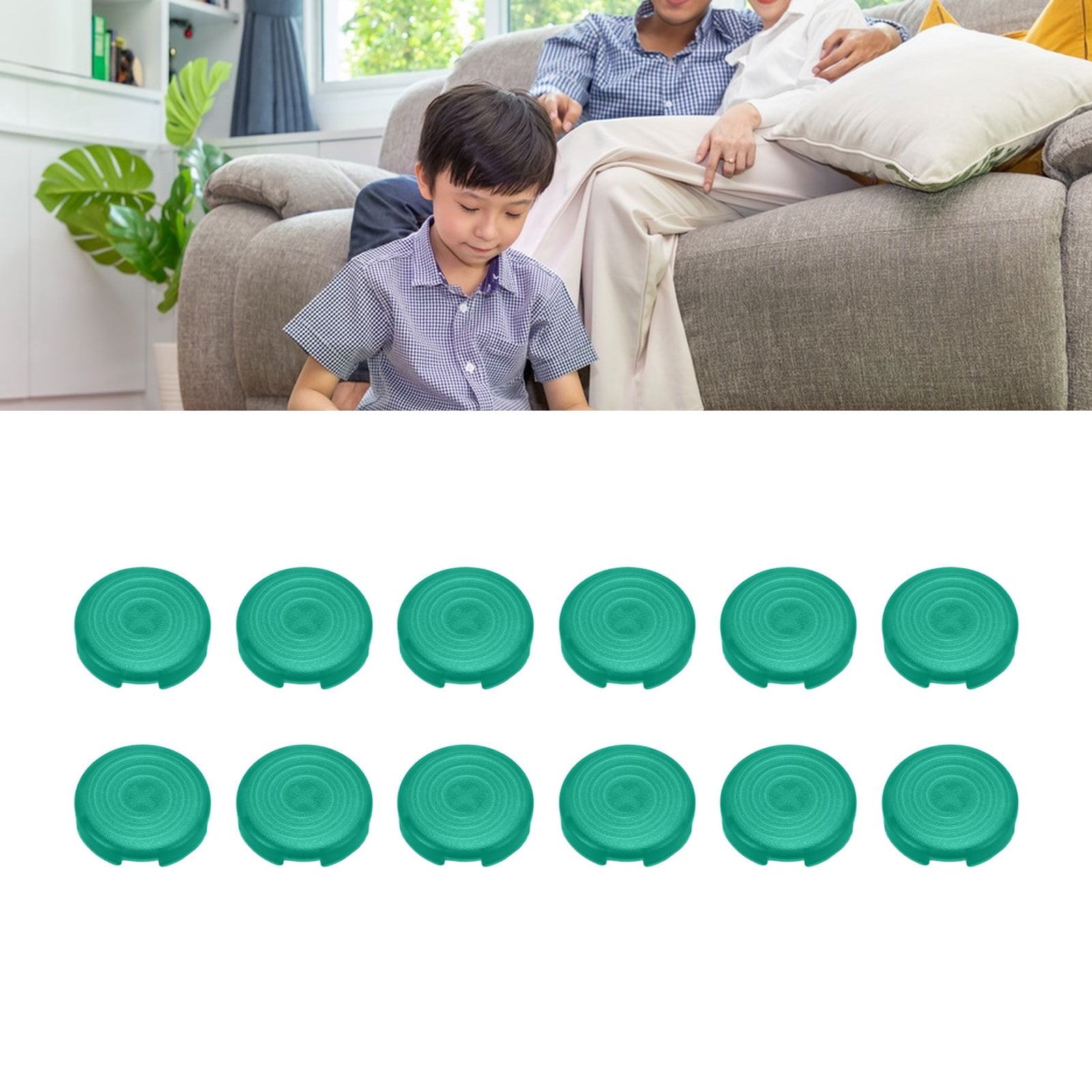 20.2mm Button Covers, 12 Pack Replacement For Fighting Game Keyboards ...