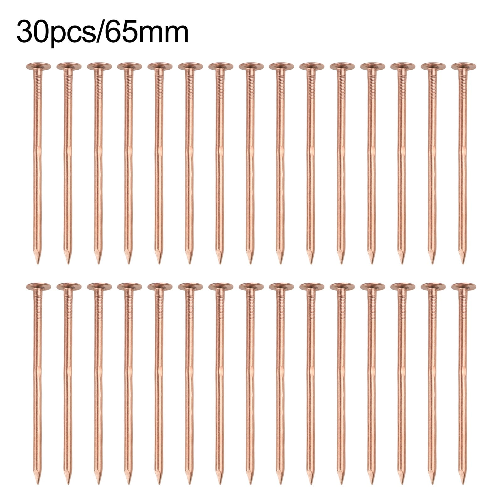 20/30/40/50 Count 65/75mm Stump Removal Spikes, Large Copper Nails For ...