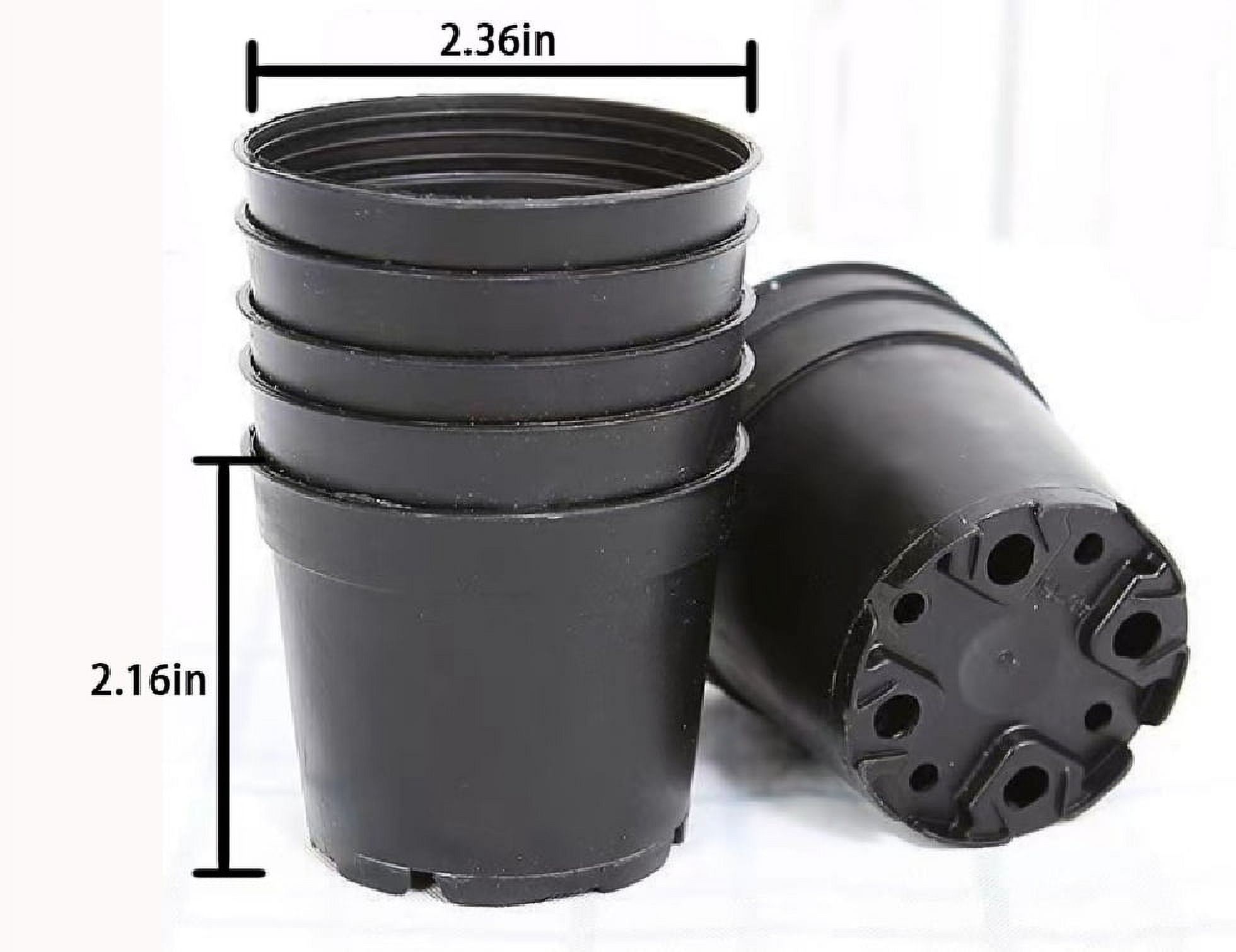 20,30,40 New 2 Inch Plastic Nursery Pots ~ Pots are 2-4 Inch Round at ...