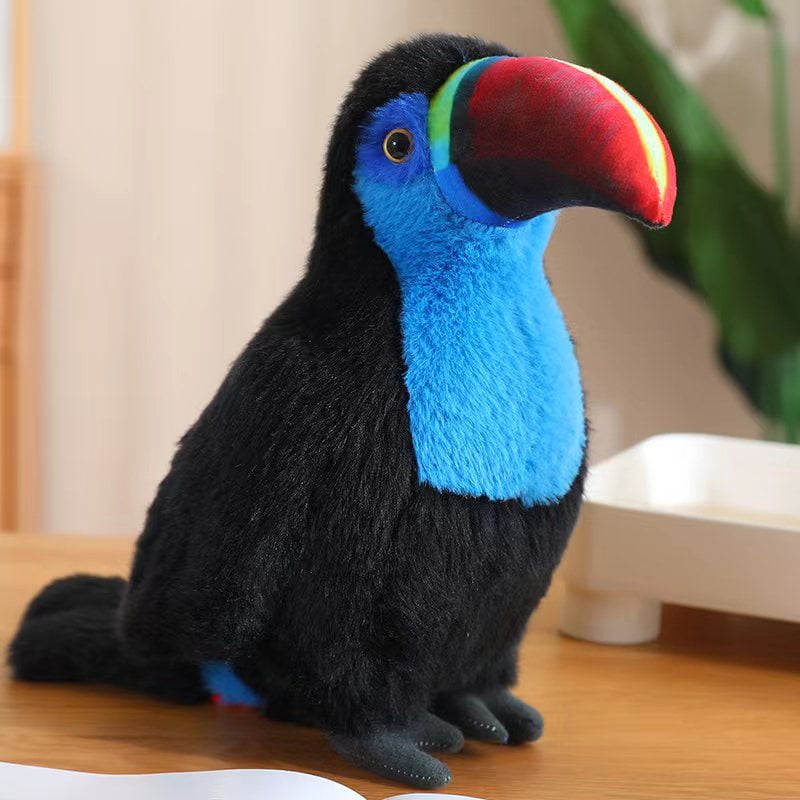 20/30/40cm Simulation Toucan Plush Toy Lovely Cartoon Bird Homdecor ...