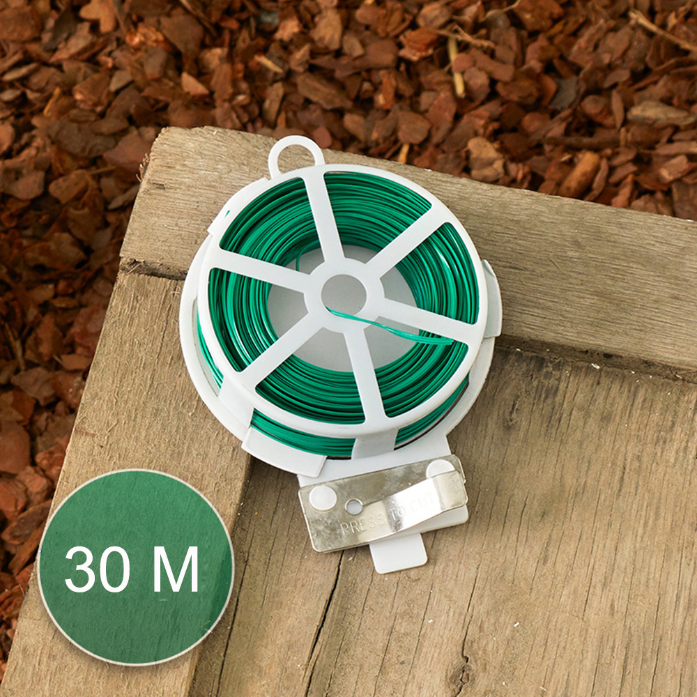 20/30/50/100cm Reusable Plant Twist Tie With Cutter Plant Support ...