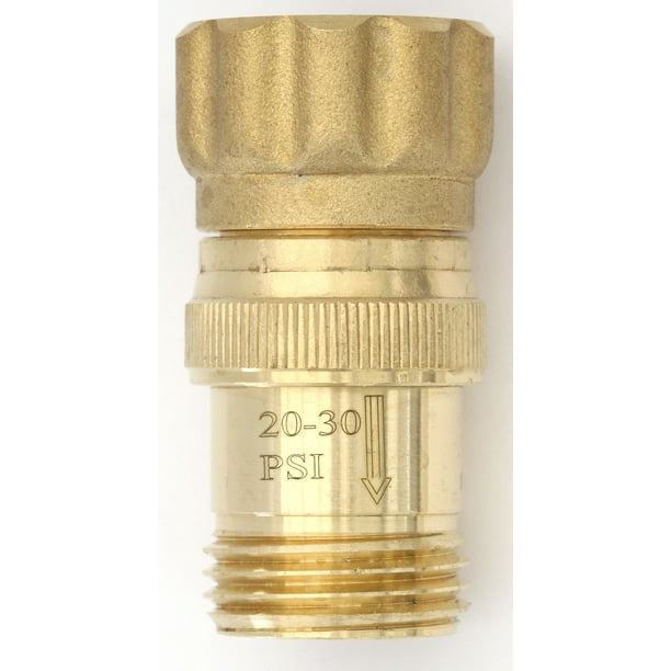 20-30 psi Pressure Reducer Regulator, 3/4 inch Hose Thread for Drip ...