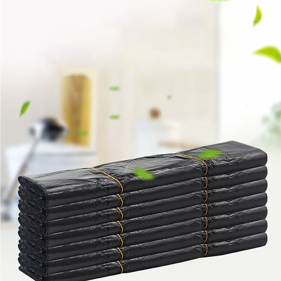 20*30CM 160PC Thick Plastic Portable Plastic Vest Bag Large Garbage Bag ...