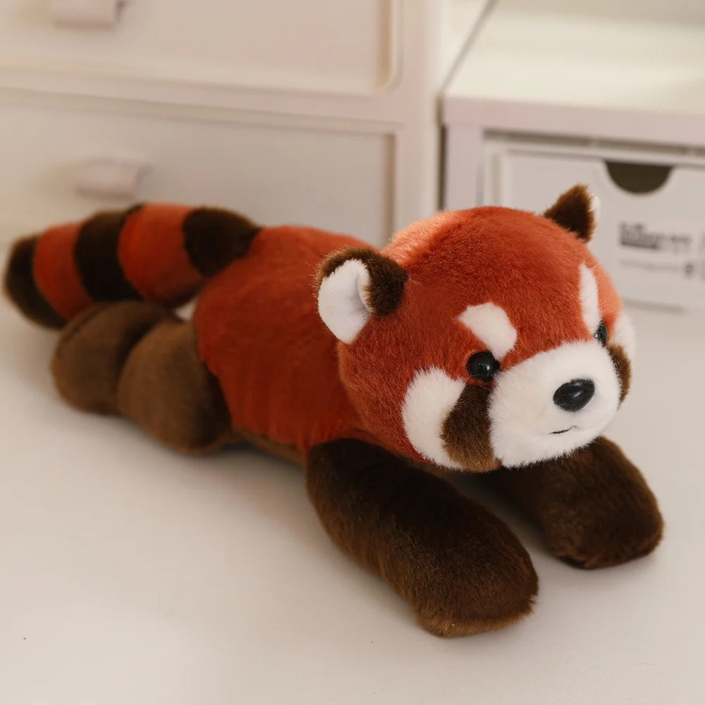 20/30cm Lying Forest Animal Stuffed Toys Lifelike Baby Animals Cute ...