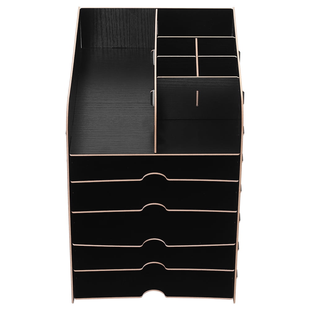 20*32*34 Wooden Office Desktop Storage Rack Desktop Organizer Display ...