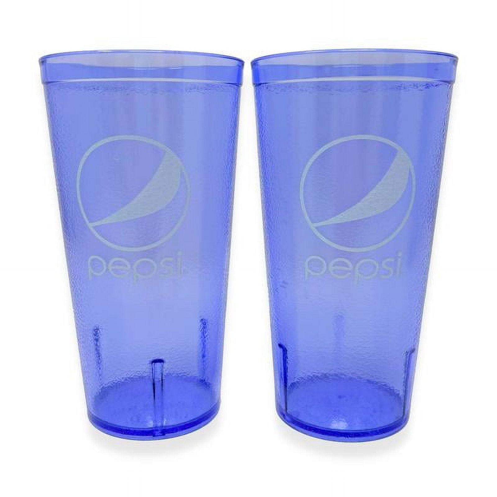 20-32oz Restaurant Grade Red-Blue Coca Cola-Pepsi Heavy-Duty Plastic ...