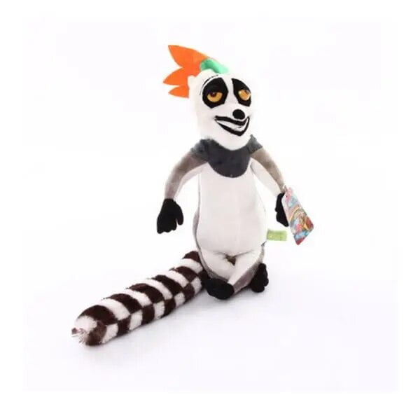 20-35cm Madagascar Plush Penguin Animals Toys Lion Alex Zebra Marty Giraffe Hippopotamus Gloria ...