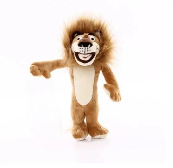 20-35cm Madagascar Plush Penguin Animals Toys Lion Alex Zebra Marty ...