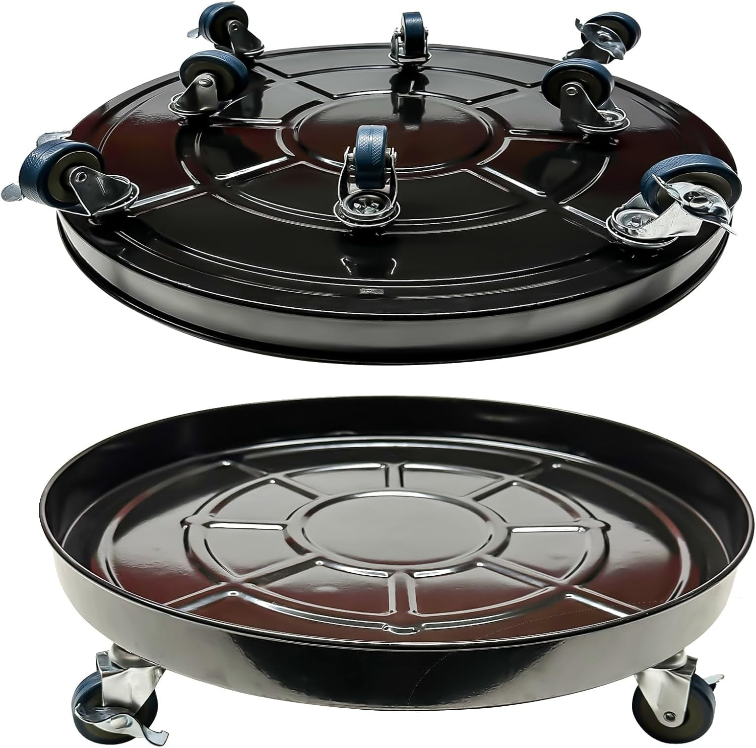 20" 3Pack Metal Plant Caddy with Wheels - Durable & Heavy Duty, Plant ...