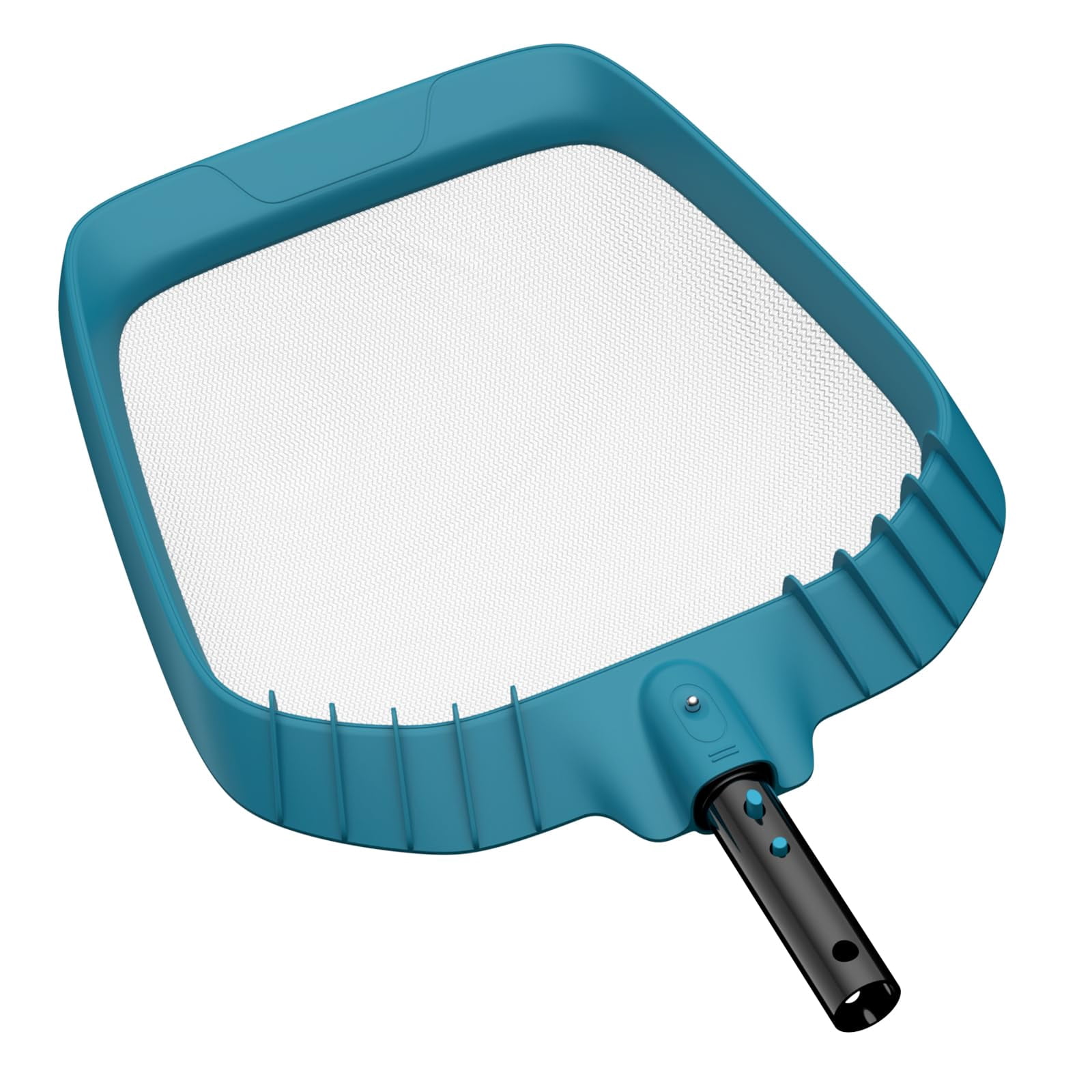 20.4" Flat Pool Skimmer Net, Fine Mesh Heavy Duty Pool Cleaning Tool ...