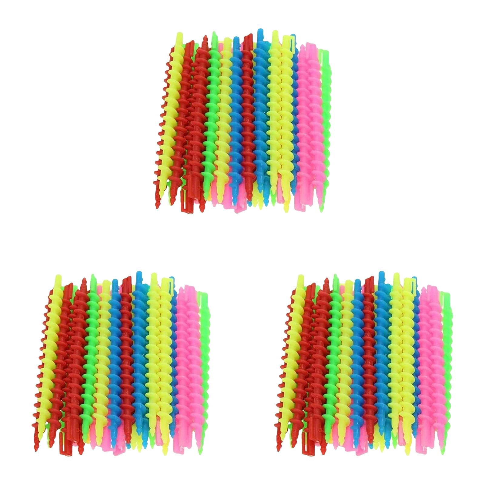 20/40/60PCS Long Spiral Hair Perm Rod Hairdressing Styling Curler,Hair ...