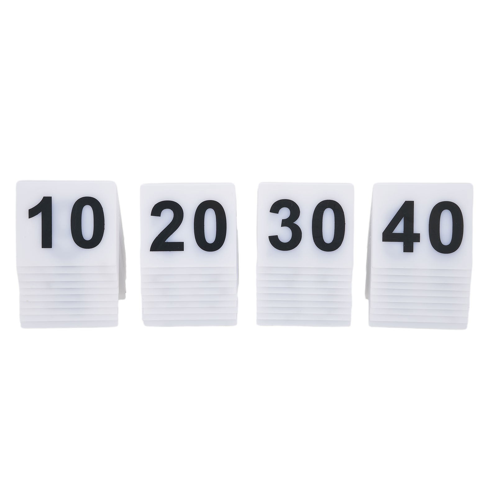20/40pcs Acrylic Table Number Signs For Wedding Party Decor 1-40 Table ...