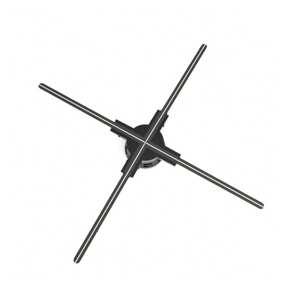 20.47" 3D Advertising Projector naked eye 3d hologram projector Holographic Imaging Lamp WiFi ...