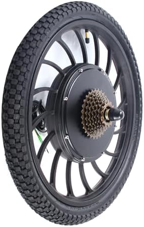 20" 48V 1000W Electric Bike Conversion Kit Rear Wheel E-Bike Brushless ...