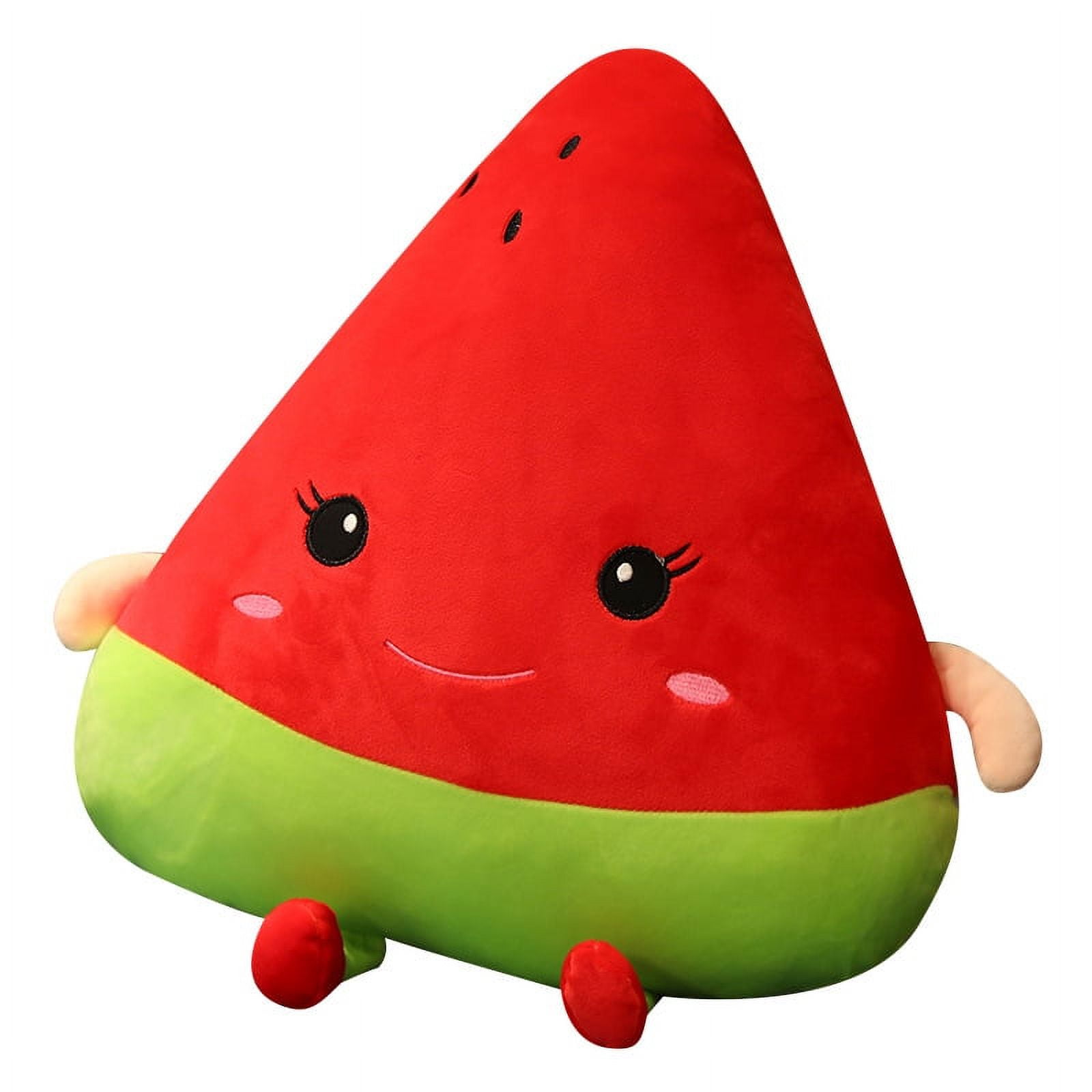 20.4in Cute Watermelon Plush Toy Fruit Stuffed Toys Watermelon Plush ...