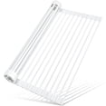 20.5" Roll Up Dish Drying Rack Silicone Over Sink Heat Resistant ...