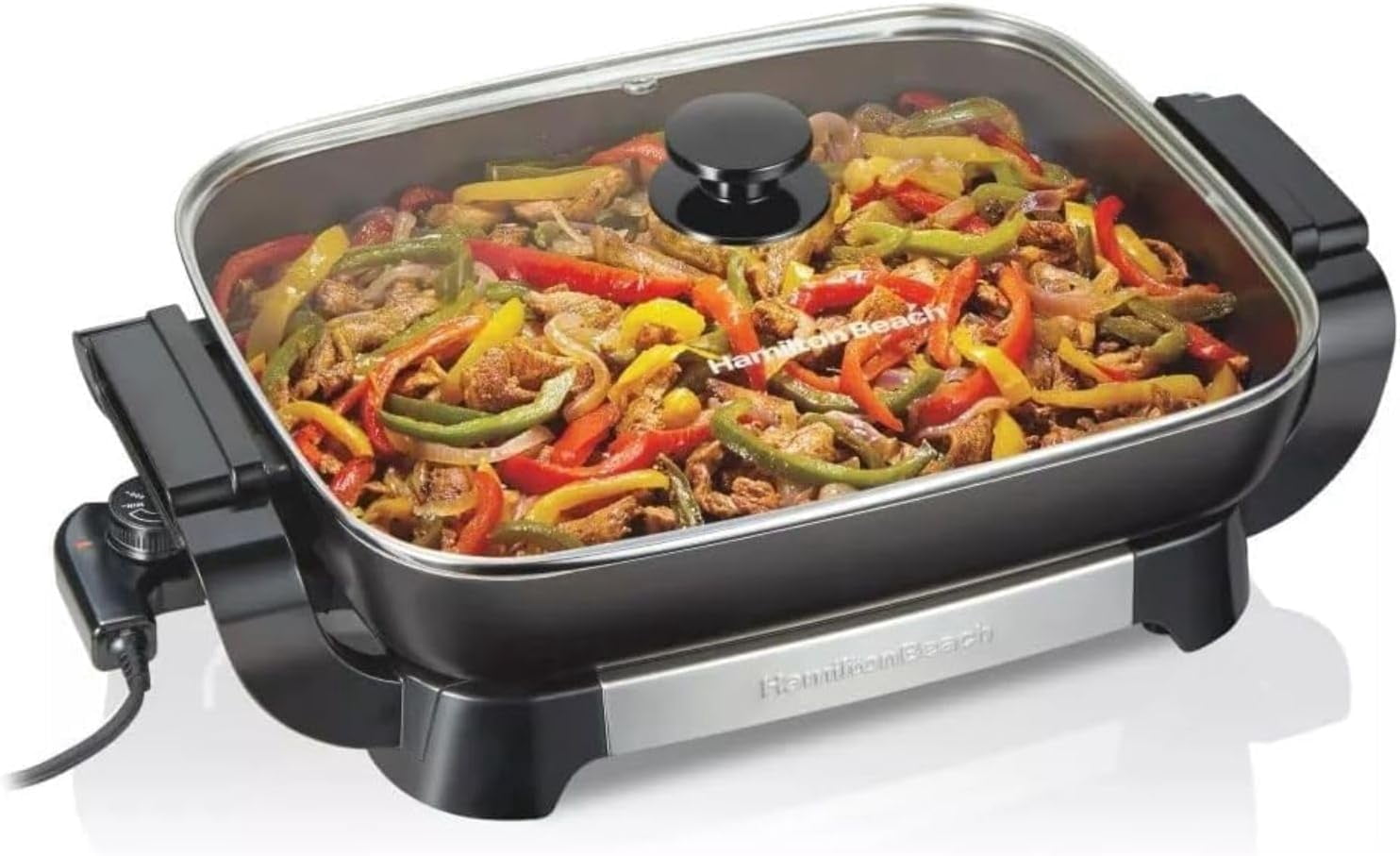 20.5" x 12.5" x 7.5" Durathons Ceramic Reversible Nonstick Electric ...