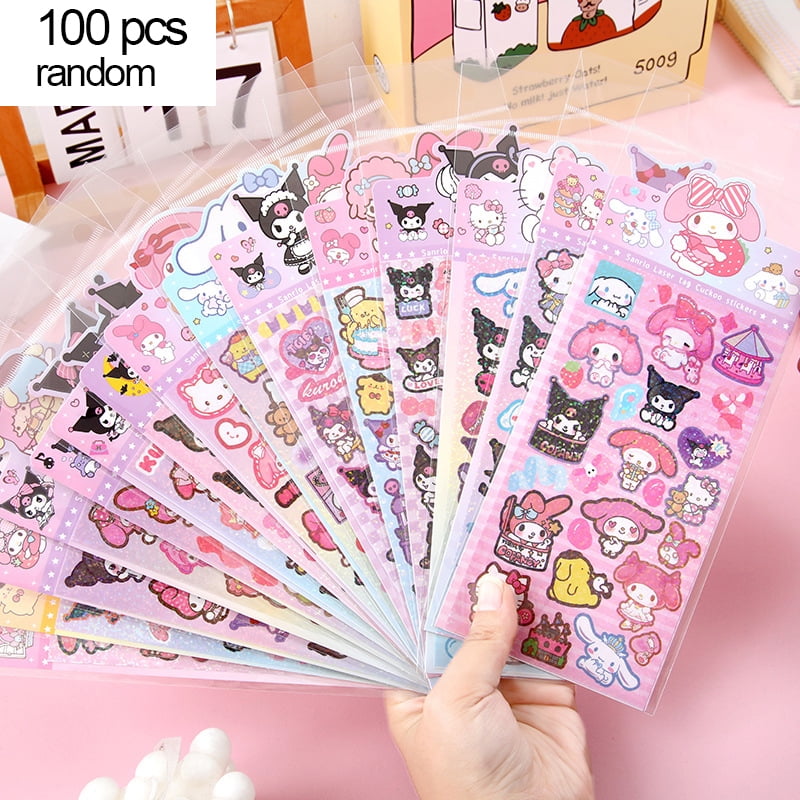 20/50/100/150pcs Sanrio Guka Sticker Pochacco Kuromi Melody Hellokitty ...