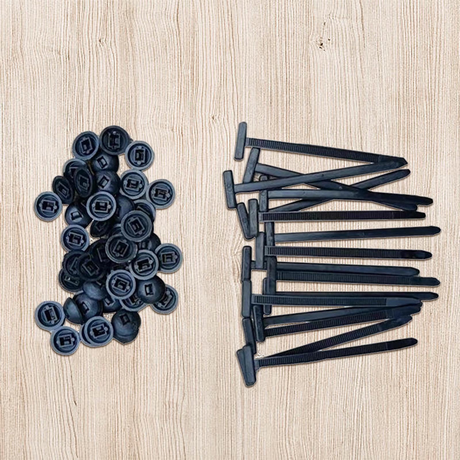 20/50/100PC Universal Nylon Universal Cable Tie Buckle, Multipurpose ...