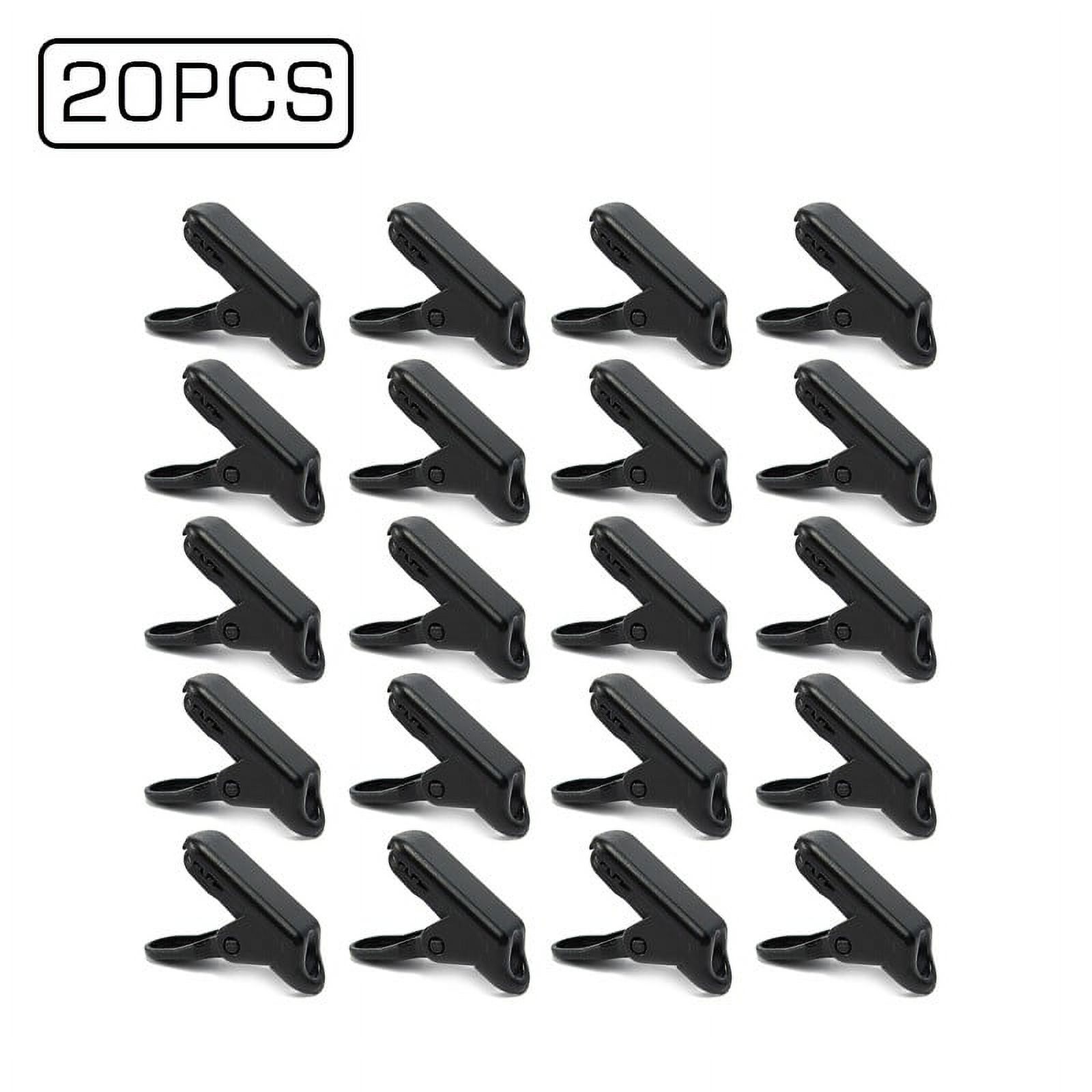 20/50/100PCS Awning Tent Clamp Tarp Clip Set Canopy Snap Hangers ...