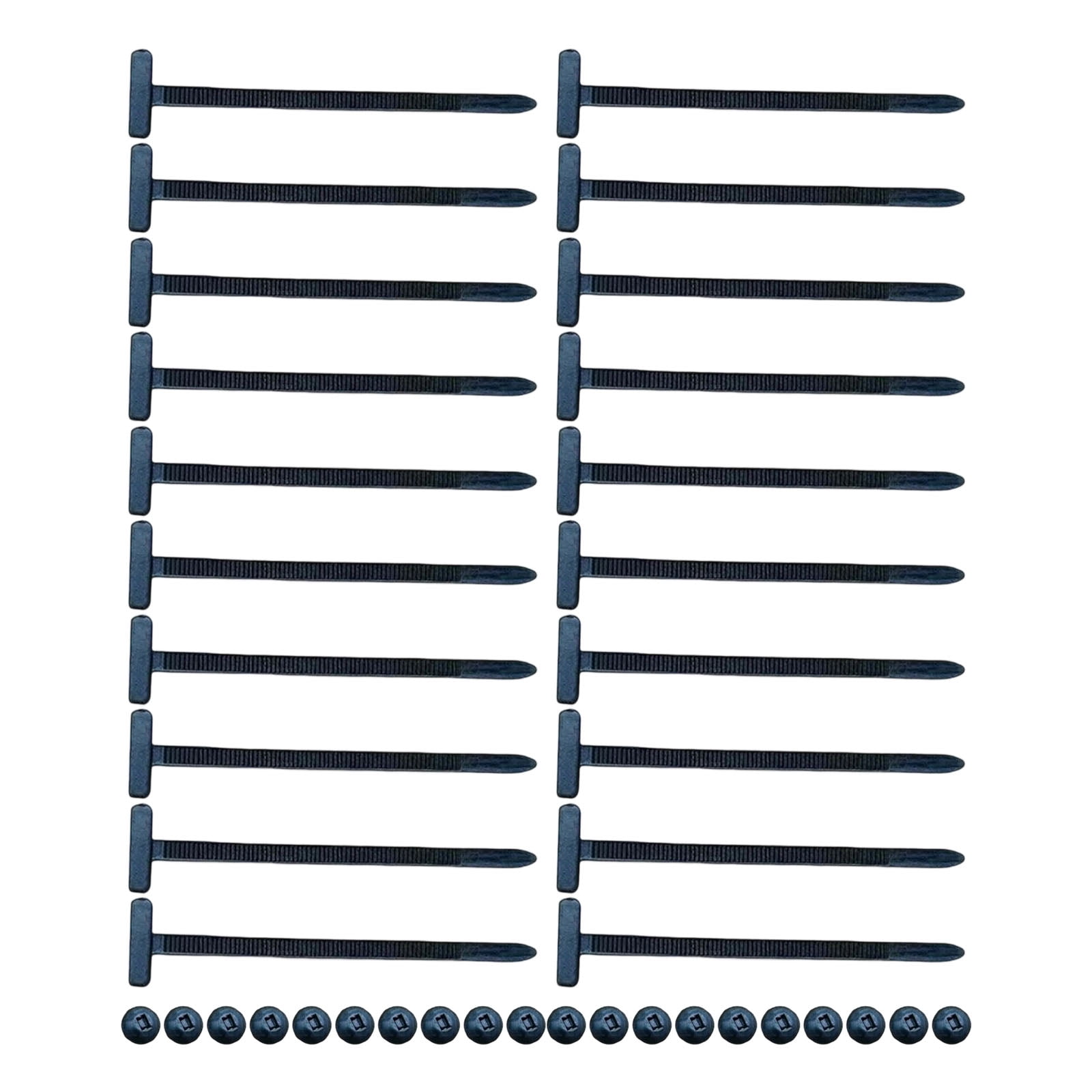 20/50/100Pcs Car Repair Locking Zip Ties Holder Tool Locking Zip Tie ...