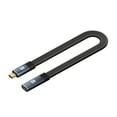 20/50/80cm USB C Cable Male to Female 100W Power Delivery Fast Charging ...