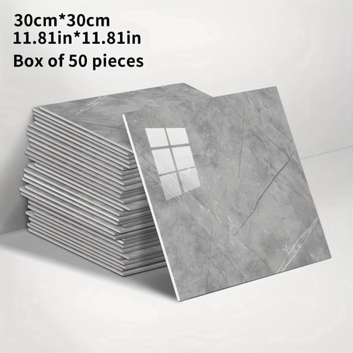 20/50PCS 3D Marble Peel and Stick Wall Panels – Thickened Foam ...