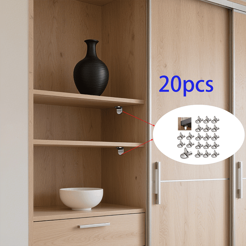 20/50PCS stainless steel laminate holder, cabinet shelf pins, suitable ...