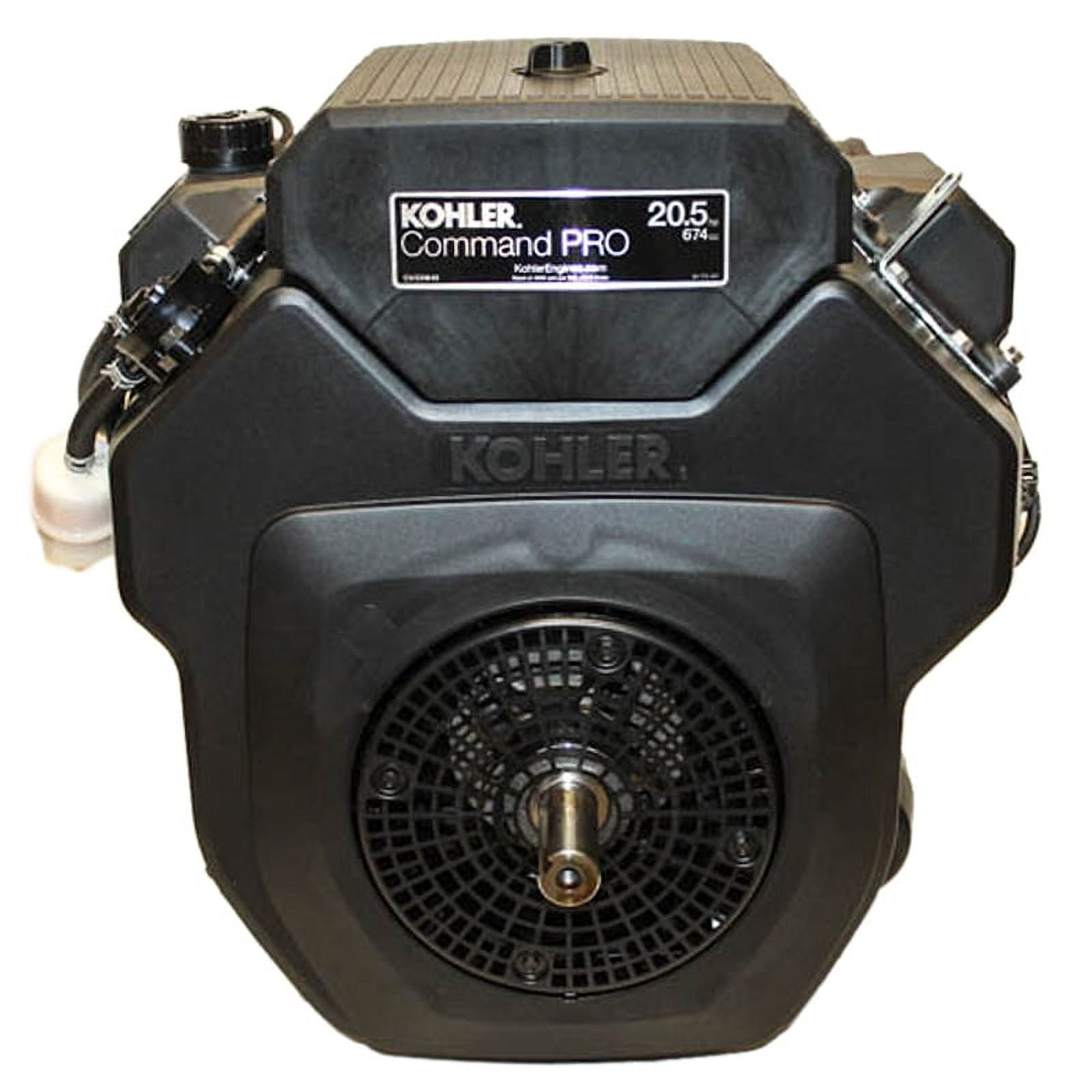 20.5hp Kohler Command Twin Engine, Horizontal stub shaft, 15 Amp, ES ...
