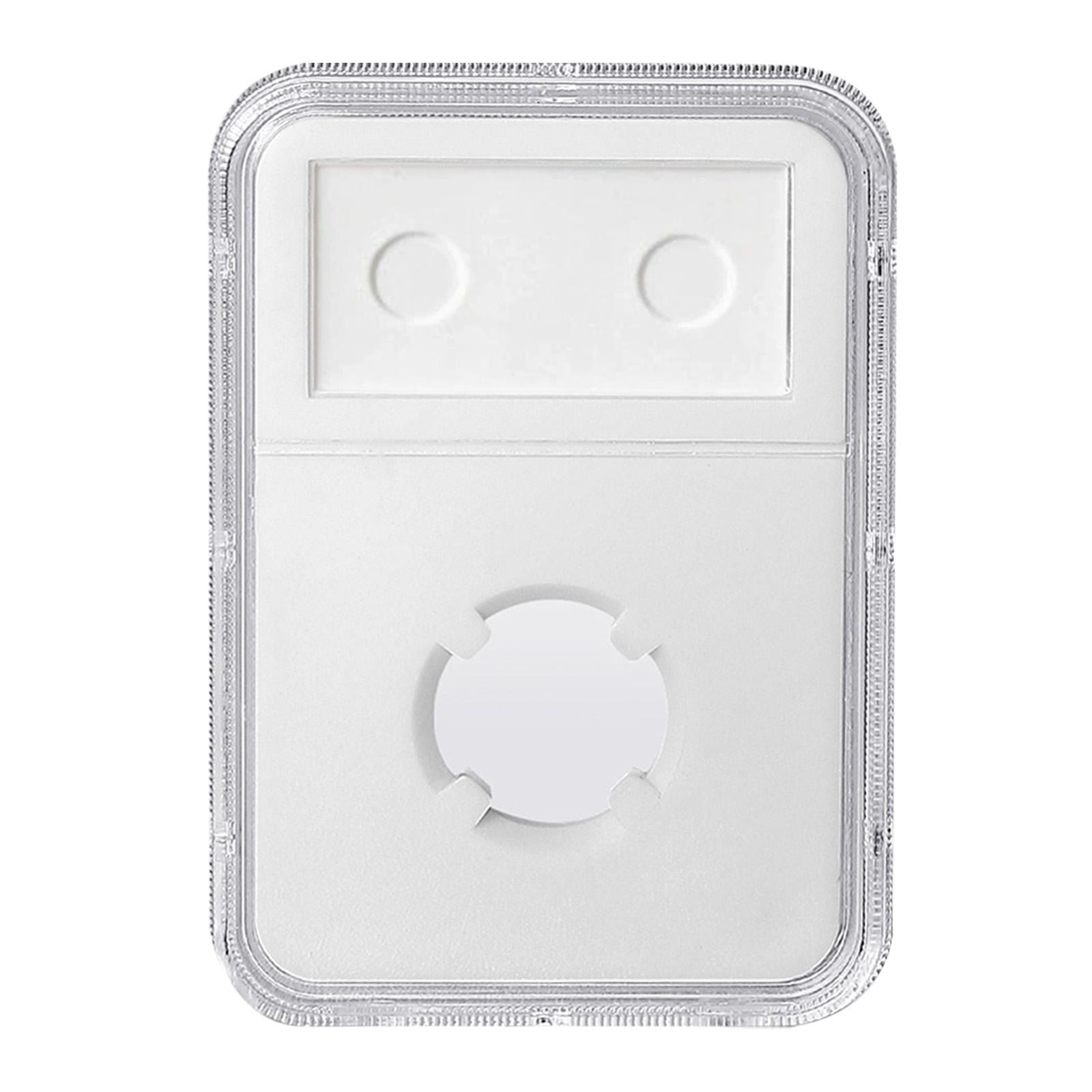 20.5mm Scalloped Edge Coin Protector Box, Plastic Storage Capsule for ...