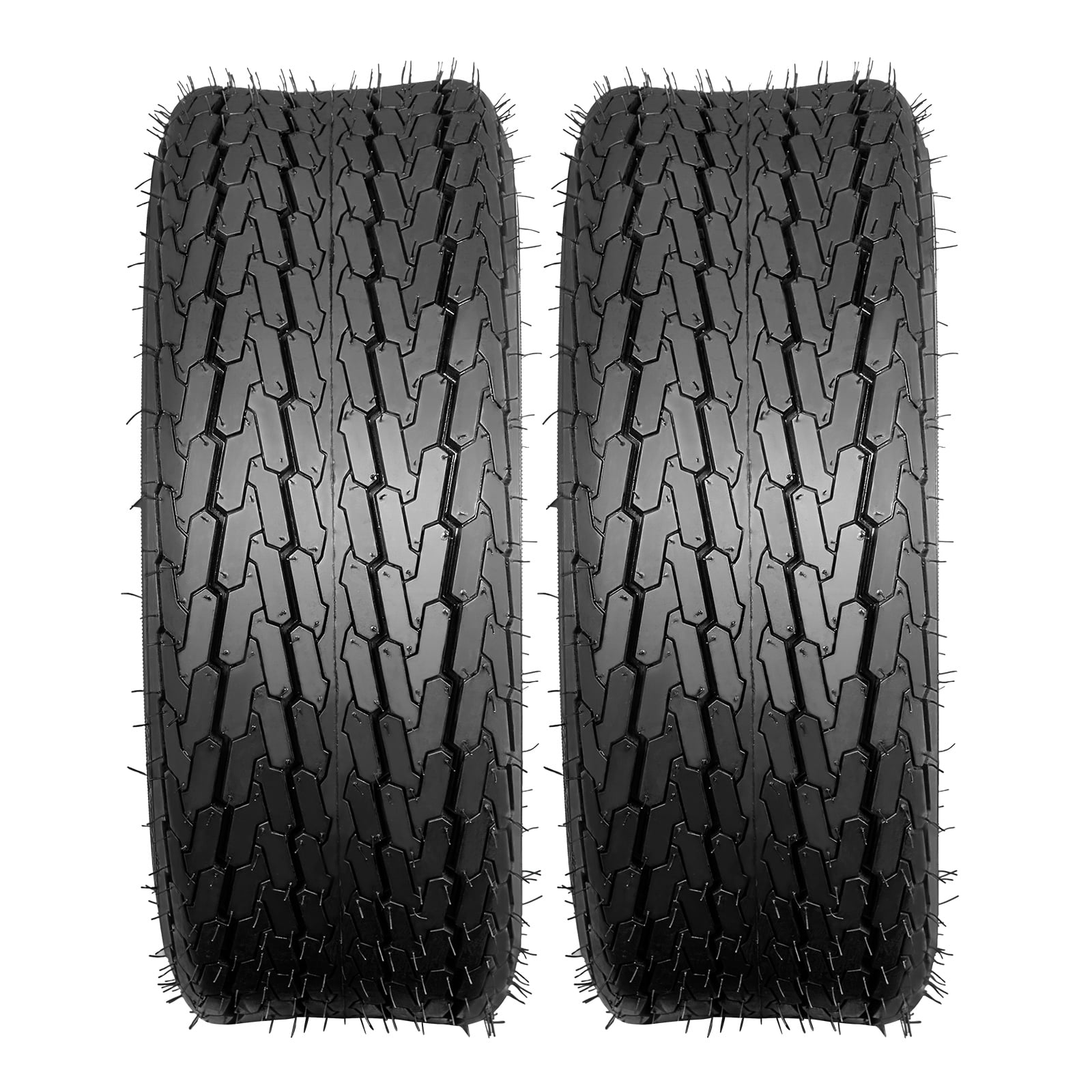 20.5x8-10 Trailer Tire Set of 2: Extreme-Duty 10-Ply Load Range E ...