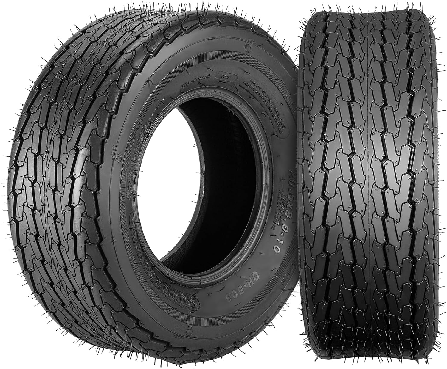 20.5x8-10 Trailer Tires - Heavy-Duty Load Range E, 10 Inch Tires for ...