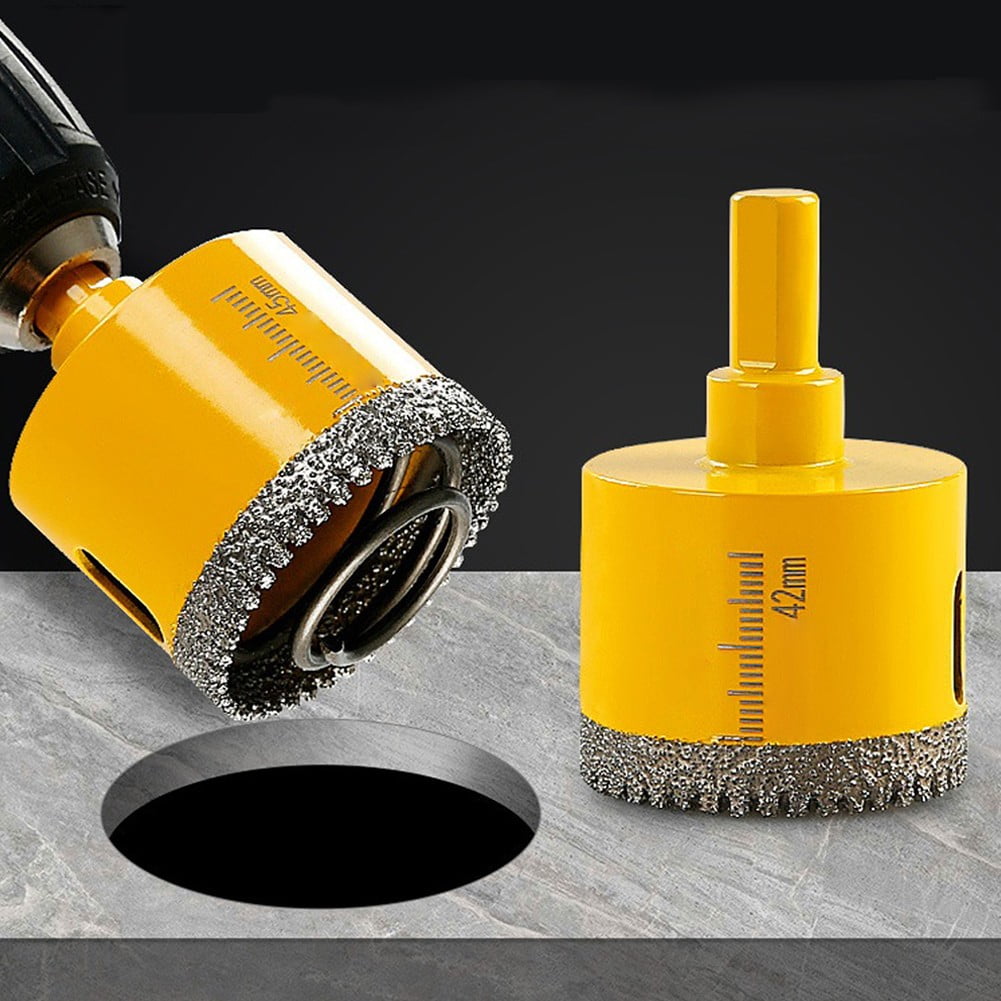 20-60Mm Hole Saw Cutter Drilling Drill Bit Hole Opener Triangle Shank ...