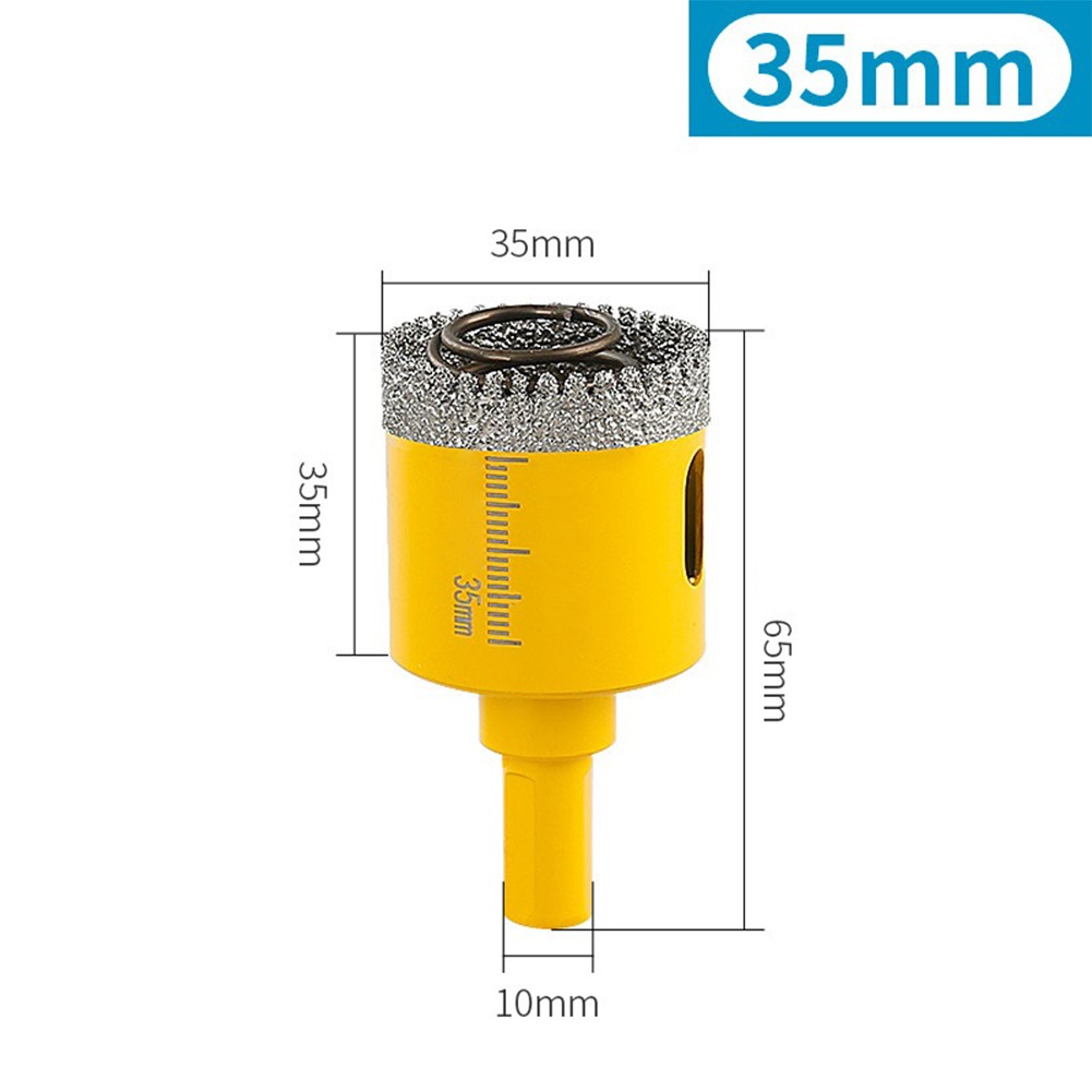 20-60Mm Hole Saw Cutter Drilling Triangle Shank For Granite Tile Marble ...