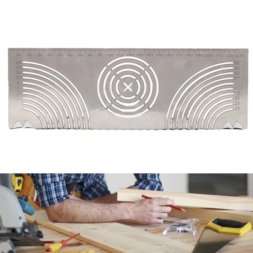 20-65/20-80/20-100 Arc Marking Tool Square Tube Rounded Corner Drawing ...