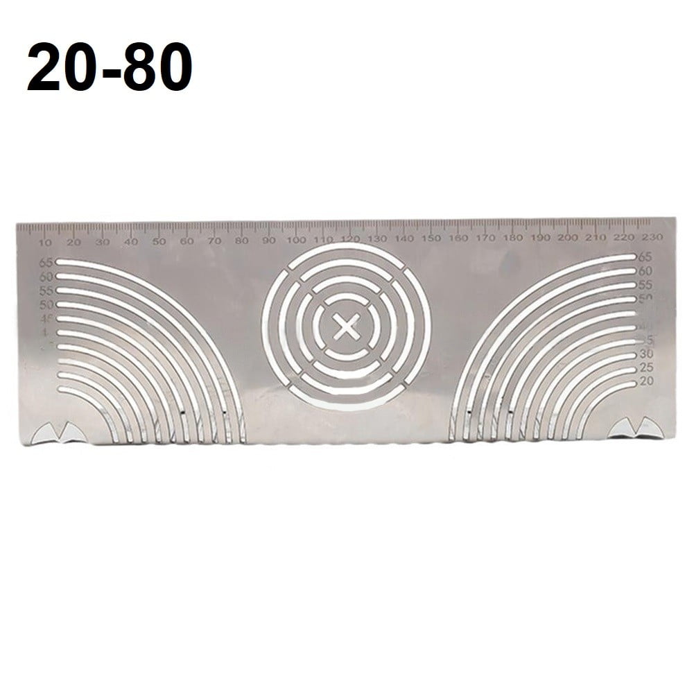 20-65/20-80/20-100 Arc Marking Tool Square Tube Rounded Corner Drawing ...
