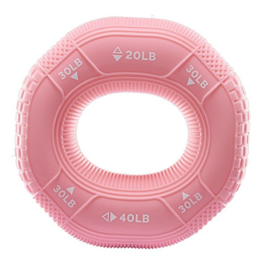 20-90LB Hand Grip Ring Carpal Expander Silicone Exerciser Wrist ...