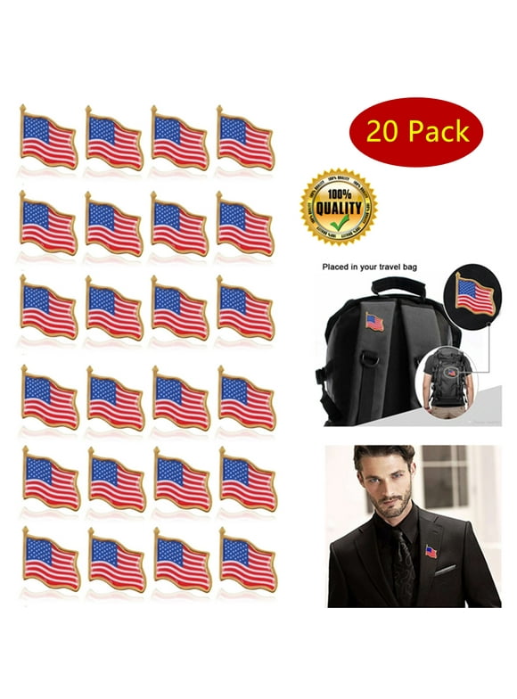 American Flag Pins
