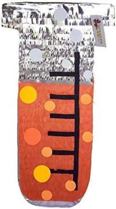 20" APINATA4U Science Pinata Test Tube Orange Color Science Themed ...