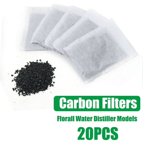 20*Activated Carbon Charcoal Filters For Pure Water Distiller Machine ...