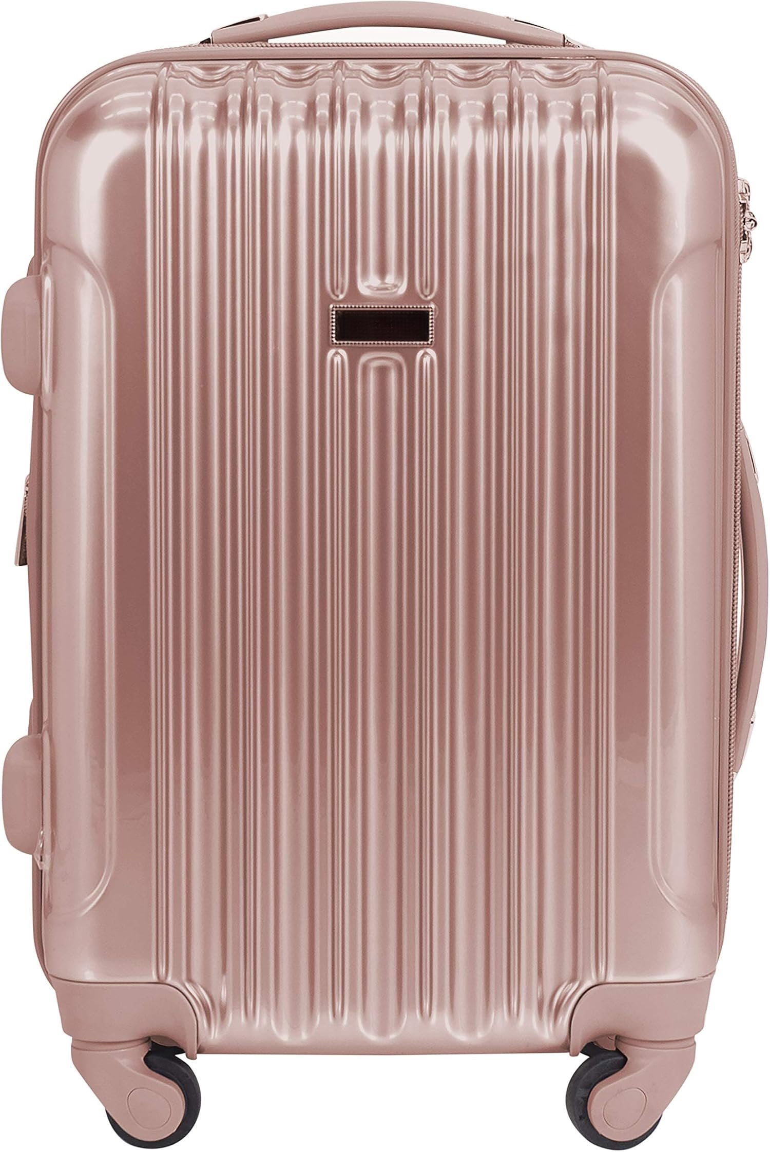 20" "Alma" Carry- TSA-Lock Spinner Luggage, Rose - Walmart.com