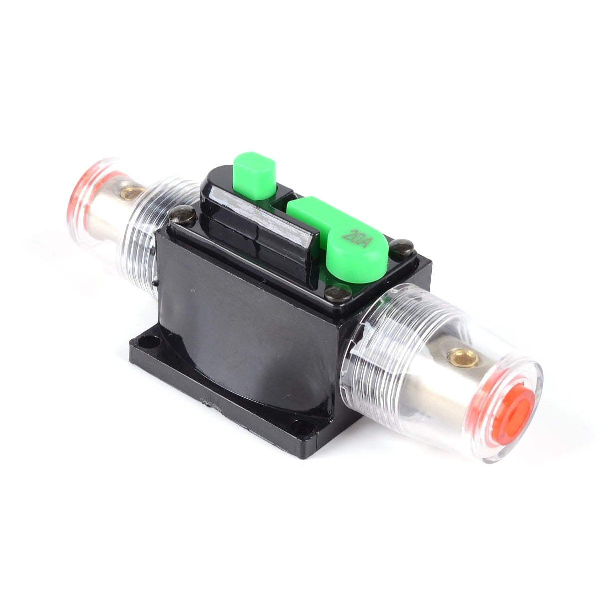 20 Amp In-Line Circuit Breaker Stereo-Audio Car RV 20A Fuse 12V/24V/32V ...