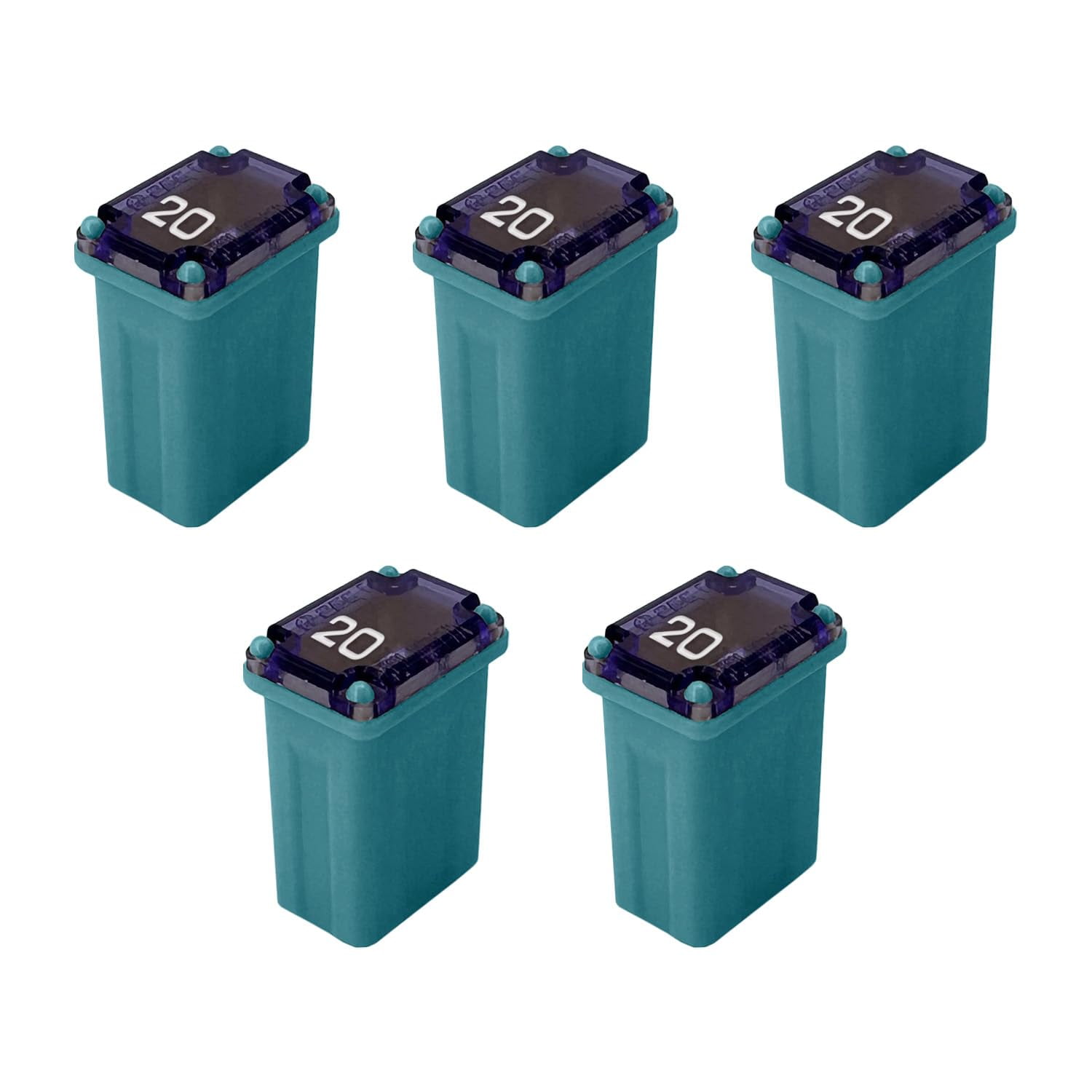 20 Amp M-Case Micro FMM Fuse 15mm for Pickup Trucks, Cars and SUVs (20A ...