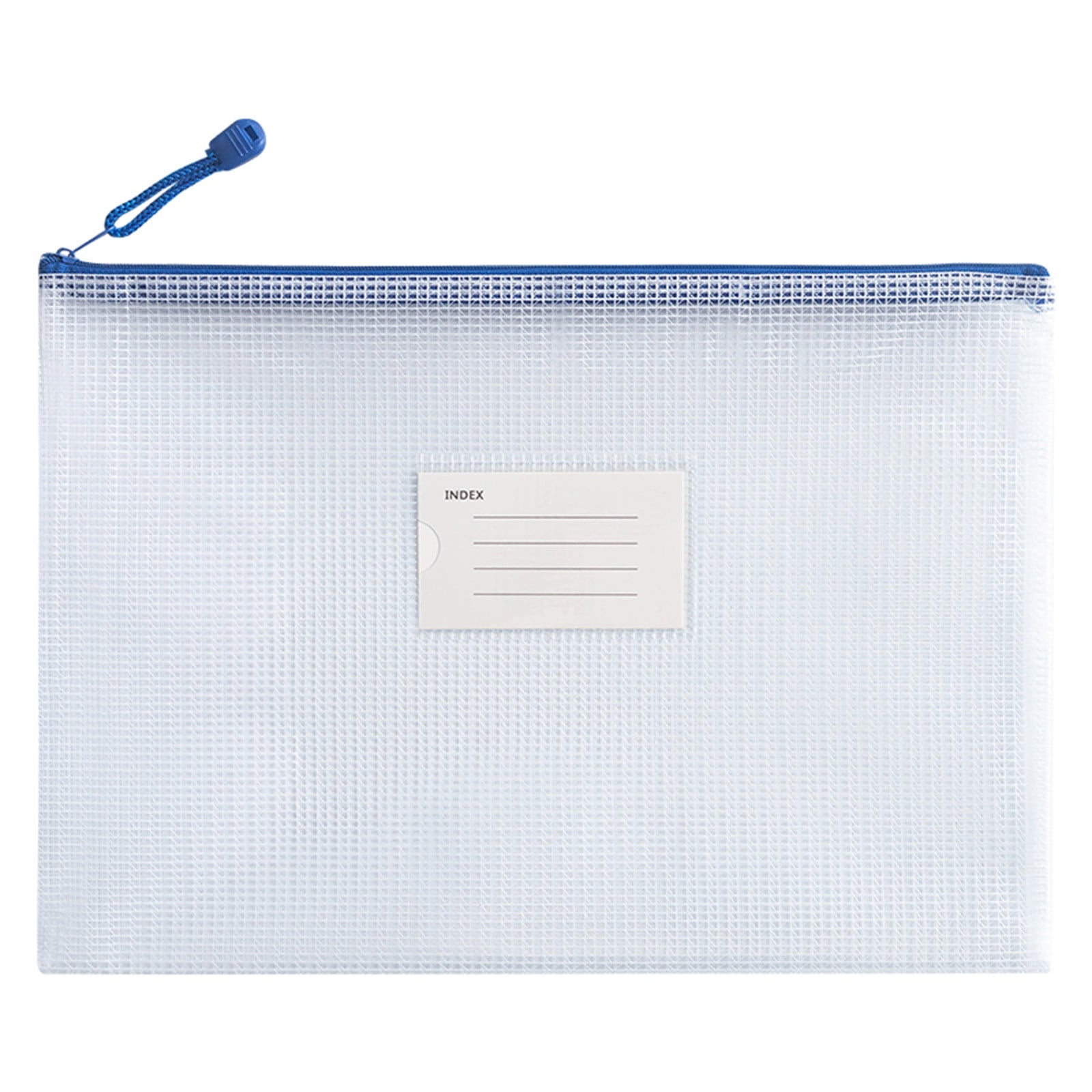 20 And Under Mesh Zipper Bags Document Bag A4 Document Pouches File