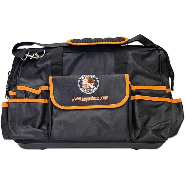 20” BN Products Heavy-Duty Canvas Contractor Tool Bag - Walmart ...