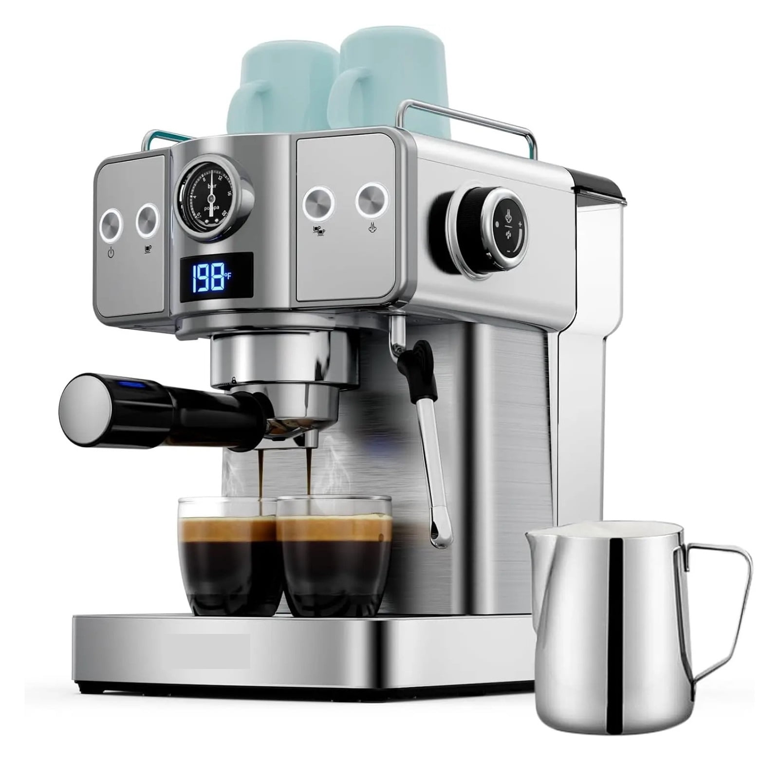 20 Bar Espresso Machine Milk Bubbling Steam Stick - Walmart.com