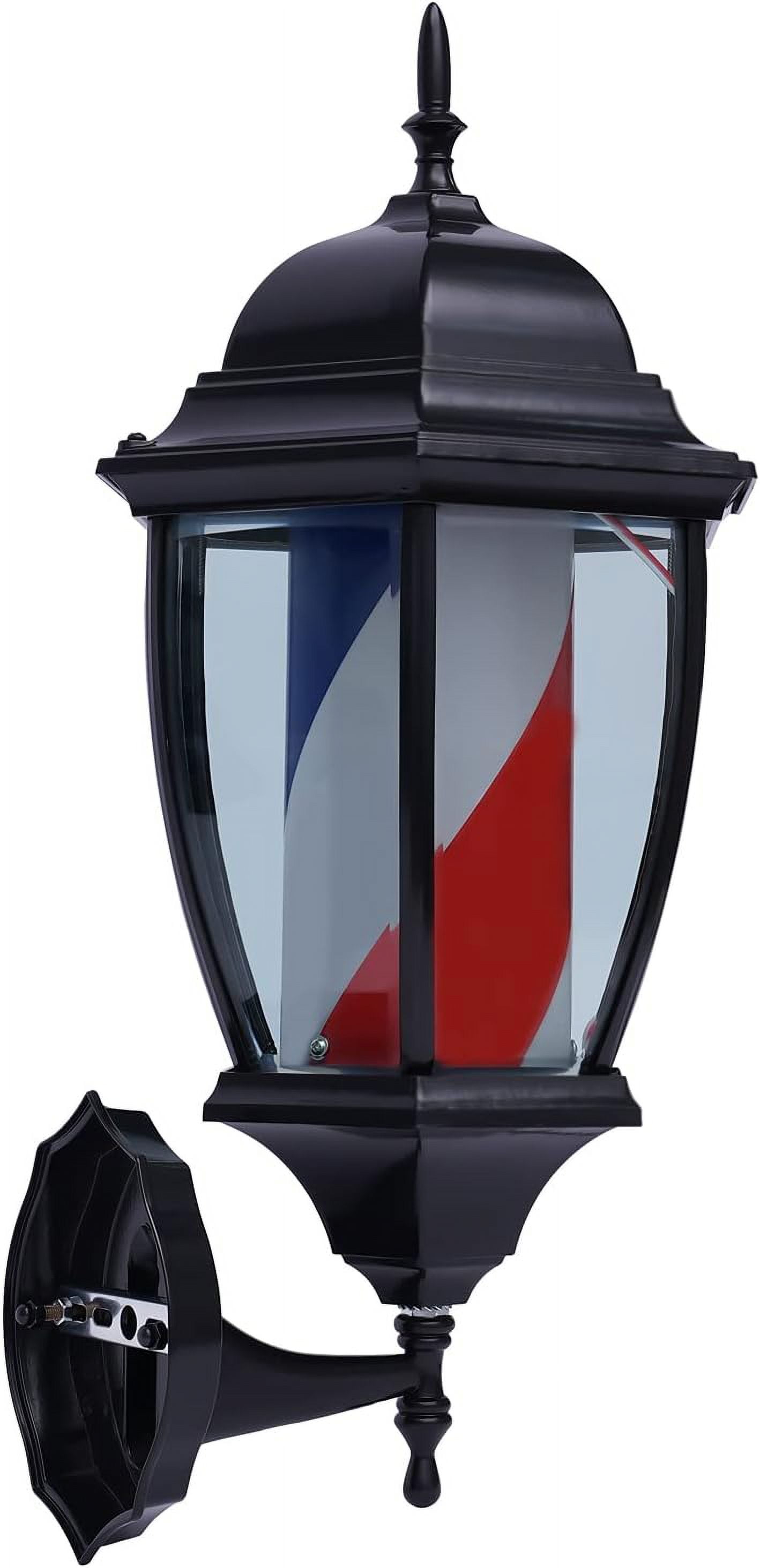 20'' Barber Pole LED Light, Classic Style Hair Salon Barber Shop Open ...