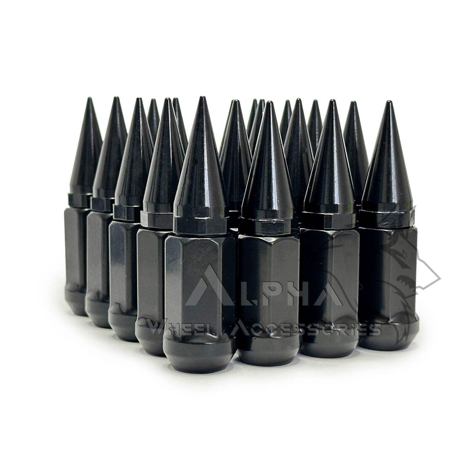 20 Black 14X1.5 Spike Lug Nuts For 2017 and Newer Honda Civic Type R FK8 M14x1.5 - Walmart.com