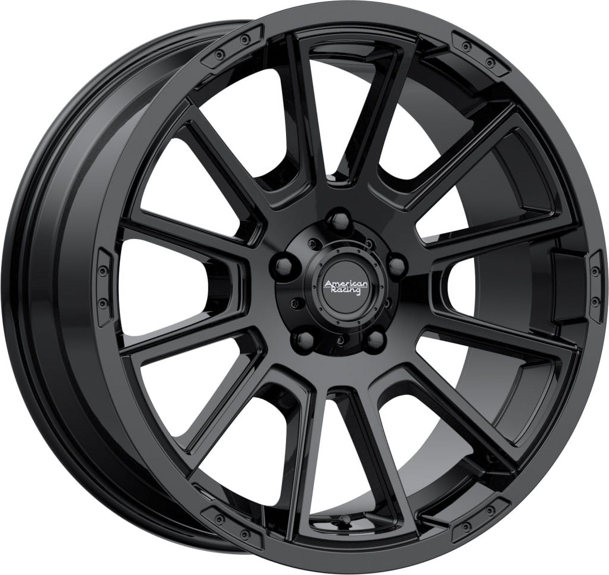 20" Black AR933 Wheel by American Racing Wheels AR93329050300 - Walmart.com